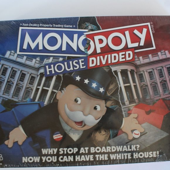 Hasbro | Toys | Monopoly House Divided Edition Hasbro 29 New Sealed ...